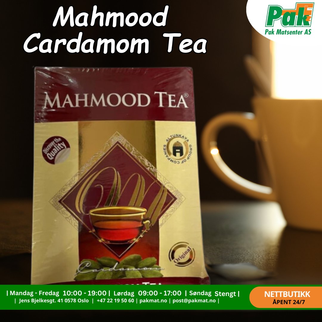 Mahmood Cardamom Tea – Pakmat