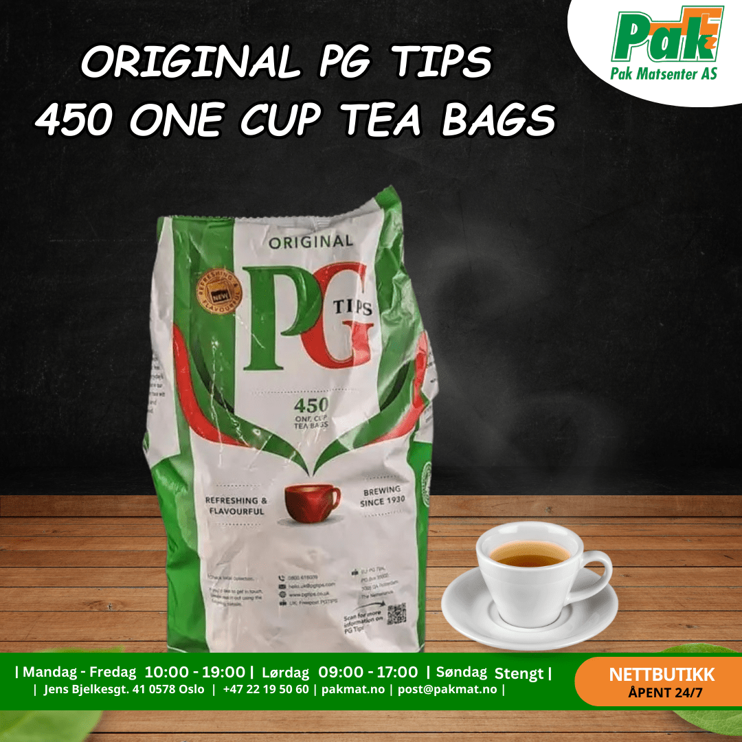 Origina PG Tips 450 One Cup Tea Bags – Pakmat